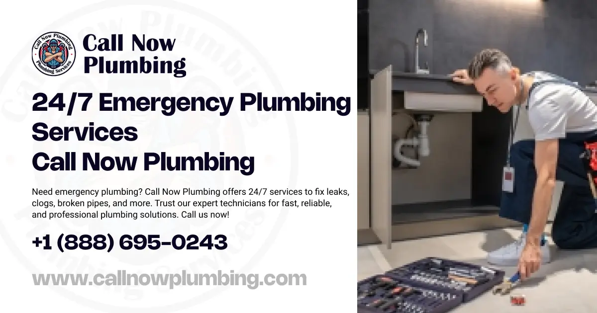 24/7 Emergency Plumbing Services | Call Now Plumbing